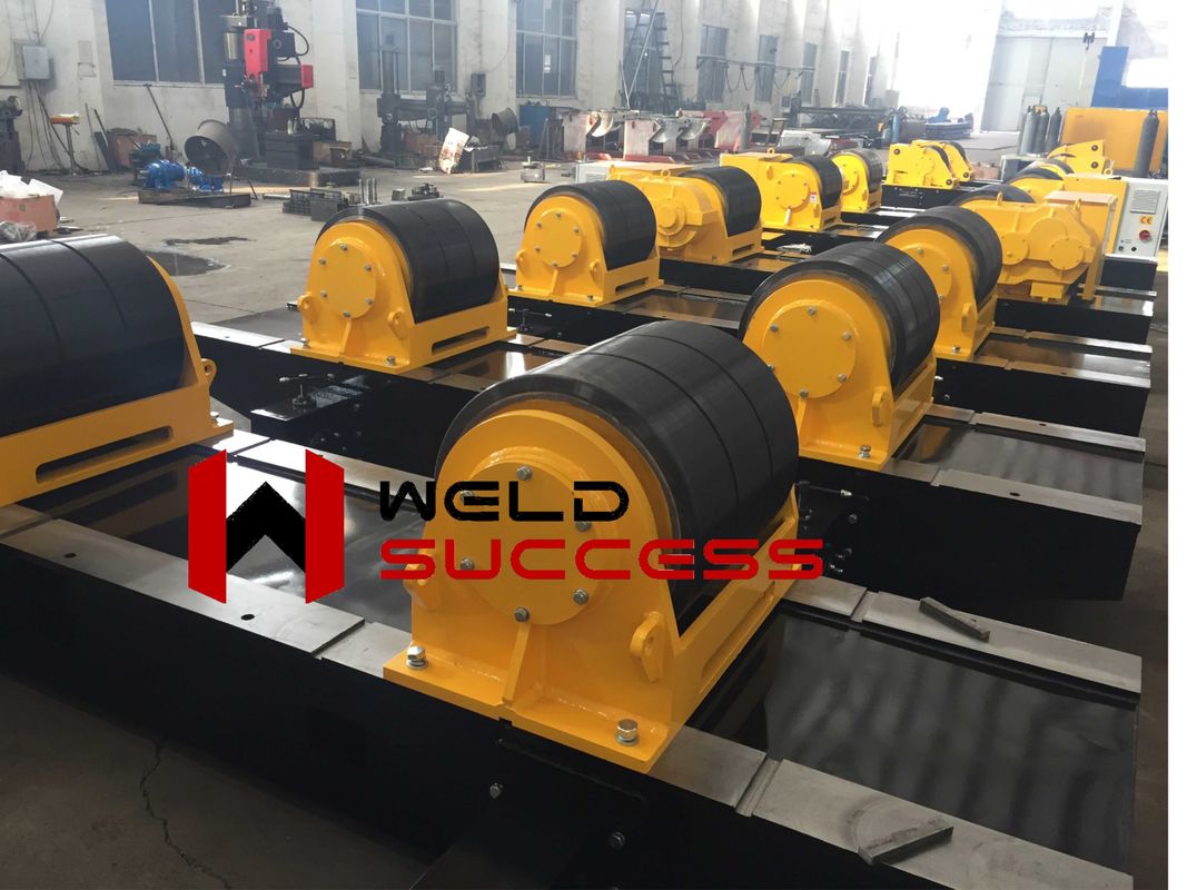 Manual Bolt Adjustment 80 Ton Vessel Turning Rollers Pipe Stands For ...